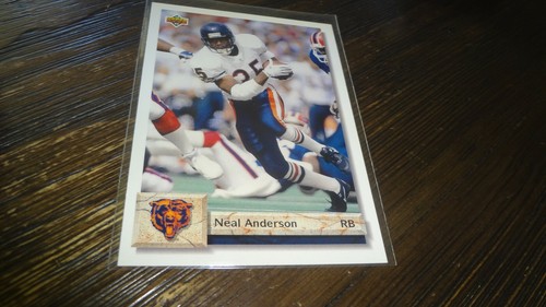 1992 UPPER DECK #256 NEAL ANDERSON FOOTBALL CARD | eBay