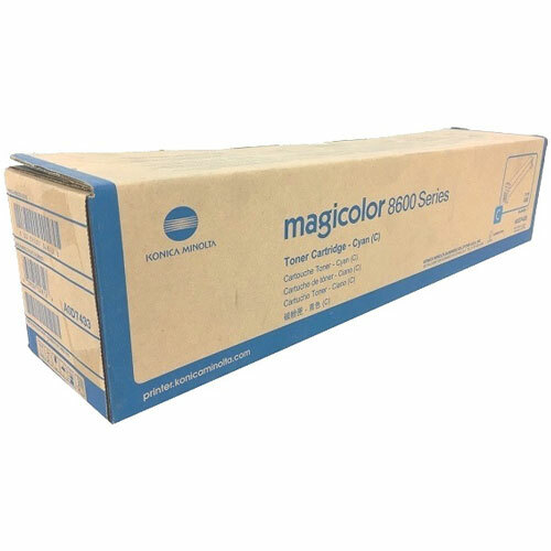 KONICA MINOLTA MAGICOLOR 8650 (A0D7433) Cyan Original Toner (20,000 ...
