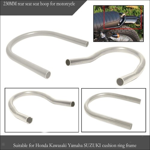 Upswept Rear Seat Loop Frame Hoop Tracker End Cafe Racer 230mm Large ...