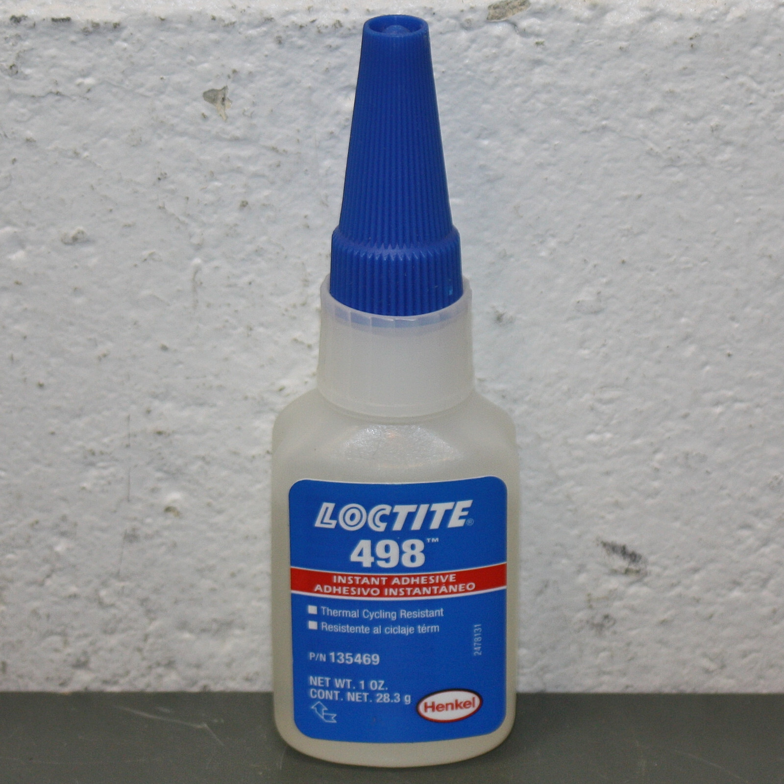 (12) Loctite 498 Super Bonder Instant Adhesive 135469, 1 oz Bottle, EXP ...