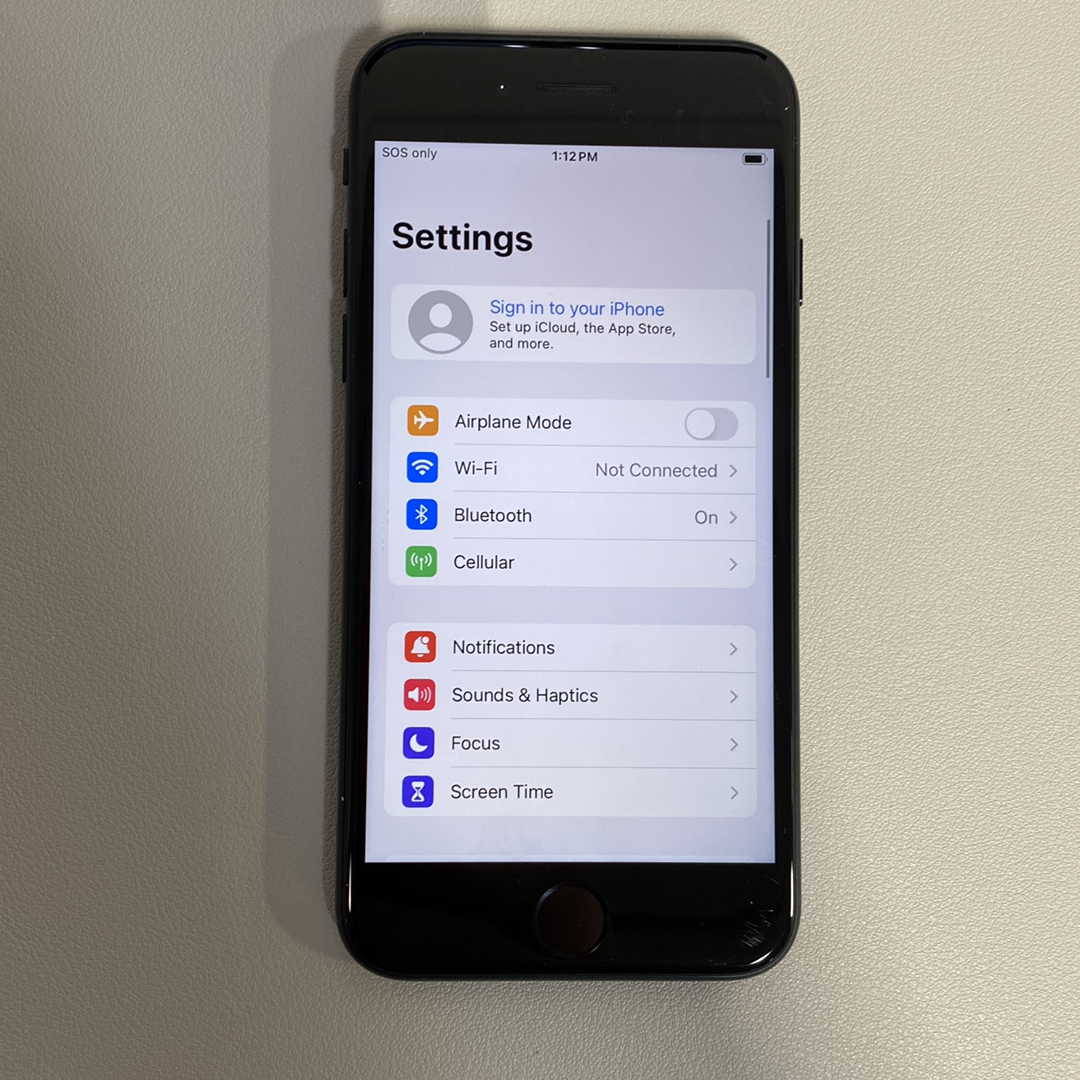 iPhone SE 3rd Gen - 64GB - Unlocked (Read Description) BD1121 ...