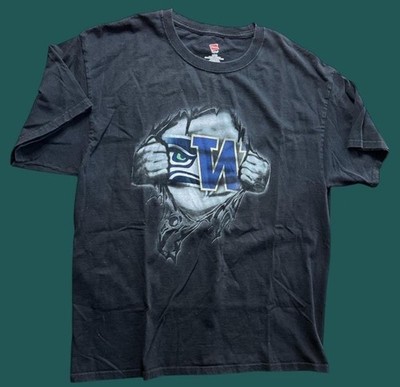 SEATTLE SEAHAWKS SPORTS FOOTBALL GRAPHIC TEE MENS LARGE | eBay