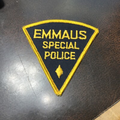 Vintage / Obsolete Police Department Patch Emmaus Special Police ...