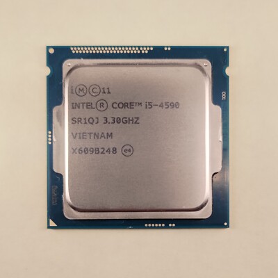 Intel Core i5-4590 Four-Core 4-Thread 3.3GHz LGA1150 CPU Processor ...