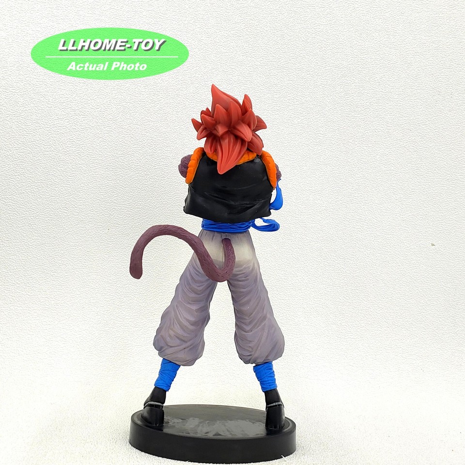 Anime Dragon Ball Z Super Saiyan 4 Gogeta Red hair PVC Figure Statue ...
