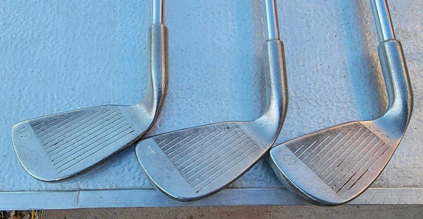 Golfsmith Tour Model IV Iron Set 3-5 RH Regular Flex Kelmac Grips | eBay