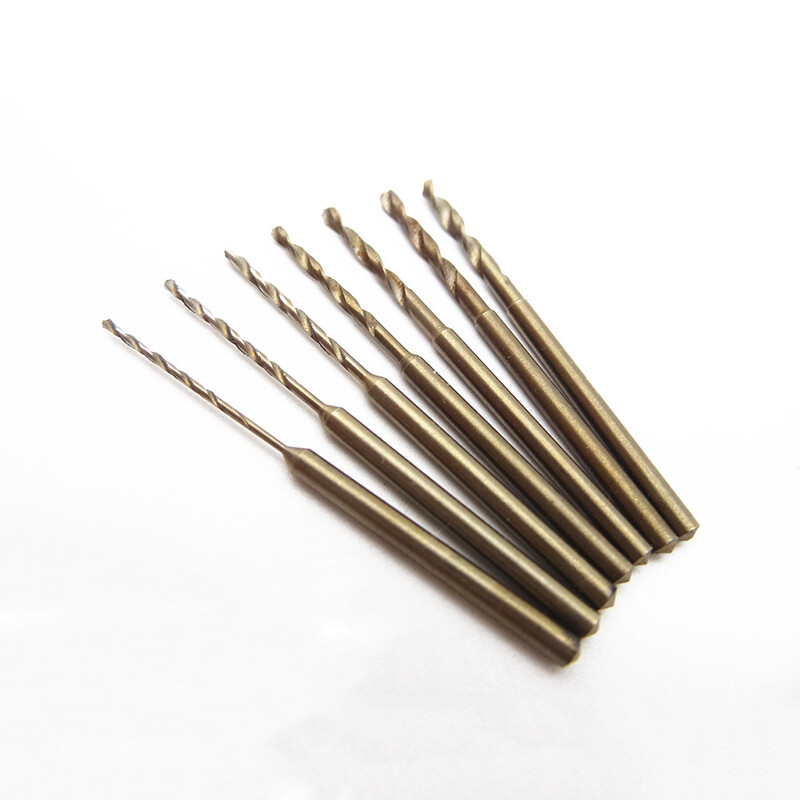 2.35mm Shank Rotary Twist Drill Bits Carving Hole Tools 0.8mm 1mm 1.2mm ...