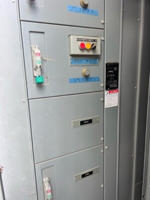 Square D Motor Control Center MCC Cabinet with Breakers and Buckets | eBay