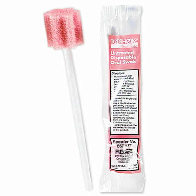 Sage Untreated Toothette Oral Swabs - Pink, 250 Count for sale online ...