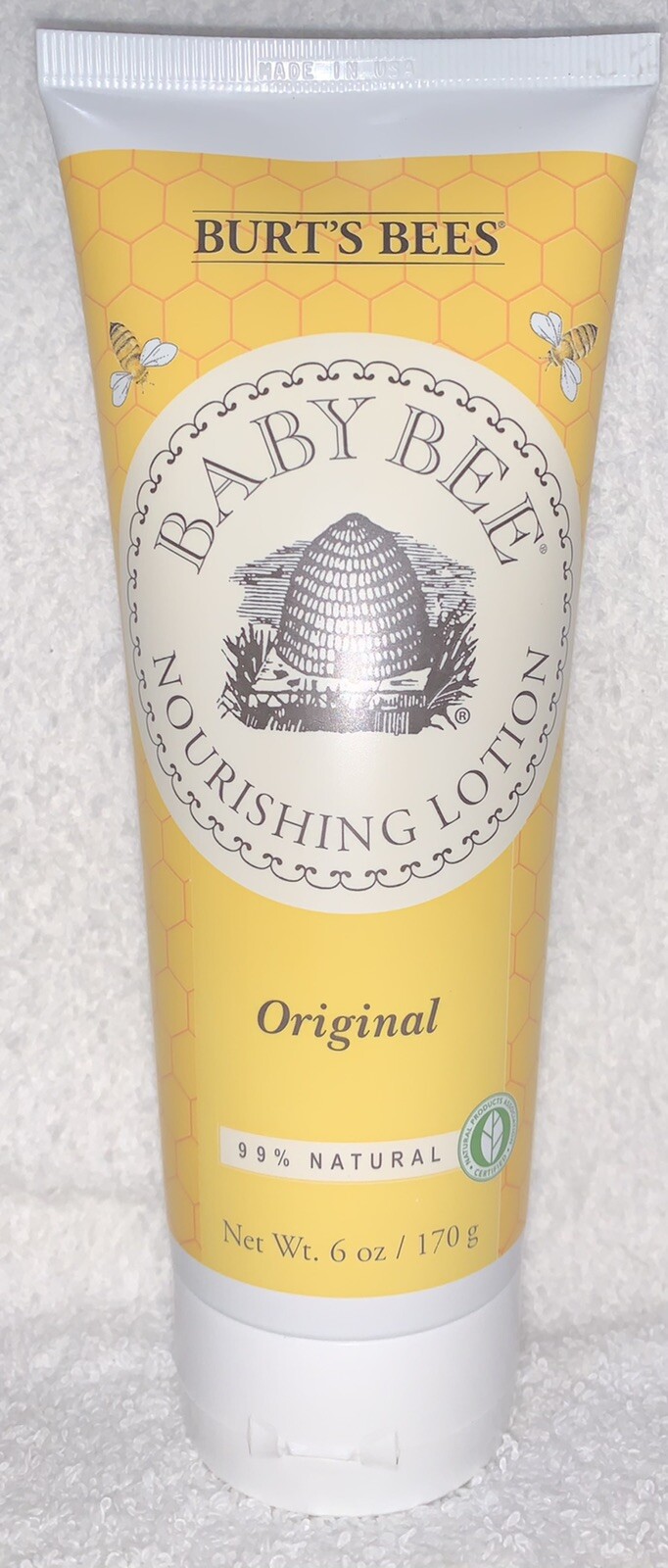 Burt's Bees Baby Bee NOURISHING LOTION Original Moisturizing Body 6 oz ...