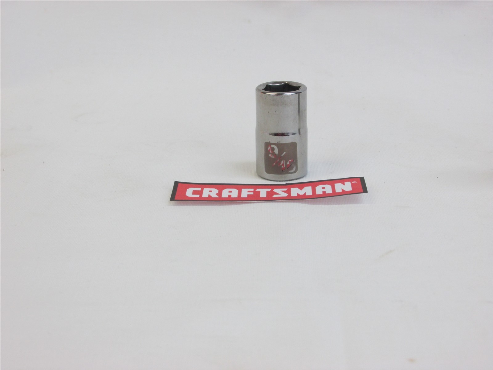 Craftsman Easy Read Socket 6 or12pt MM or SAE 3/8 or 1/2 Drive Standard ...