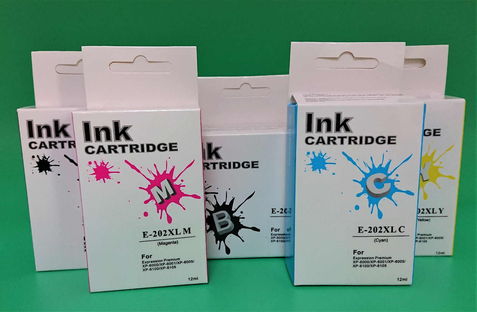 202XL Set Compatible Inks For Epson XP-6000 XP6001 XP-6005 XP-6100 XP ...