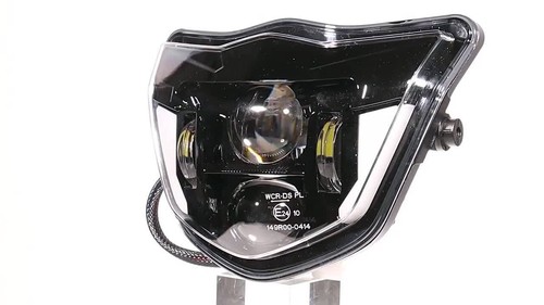 Front LED Headlight DRL for YAMAHA WR450F WR250F 2023-2023 with Mask ...