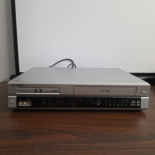 Go Video DV1130 Silver DVD VCR Combo Player Hi-Fi VHS Recorder Tested ...