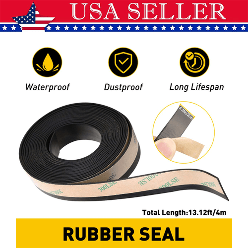 4M Seal Weather Stripping Rubber Sealing Strip Trim Cover for Car ...