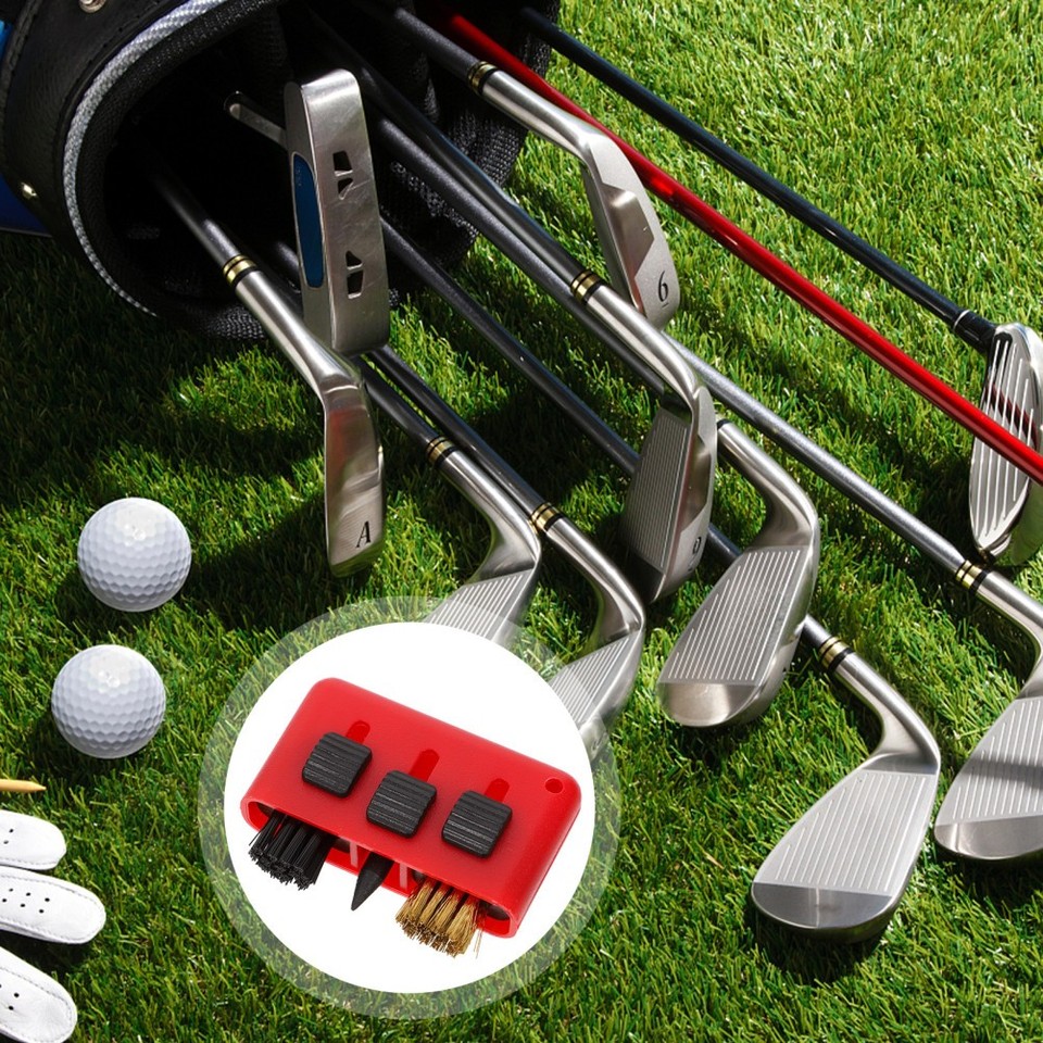 4 Pcs Golf Scrub Brush Crevice Hole Brushes Groove Cleaning Accessories ...