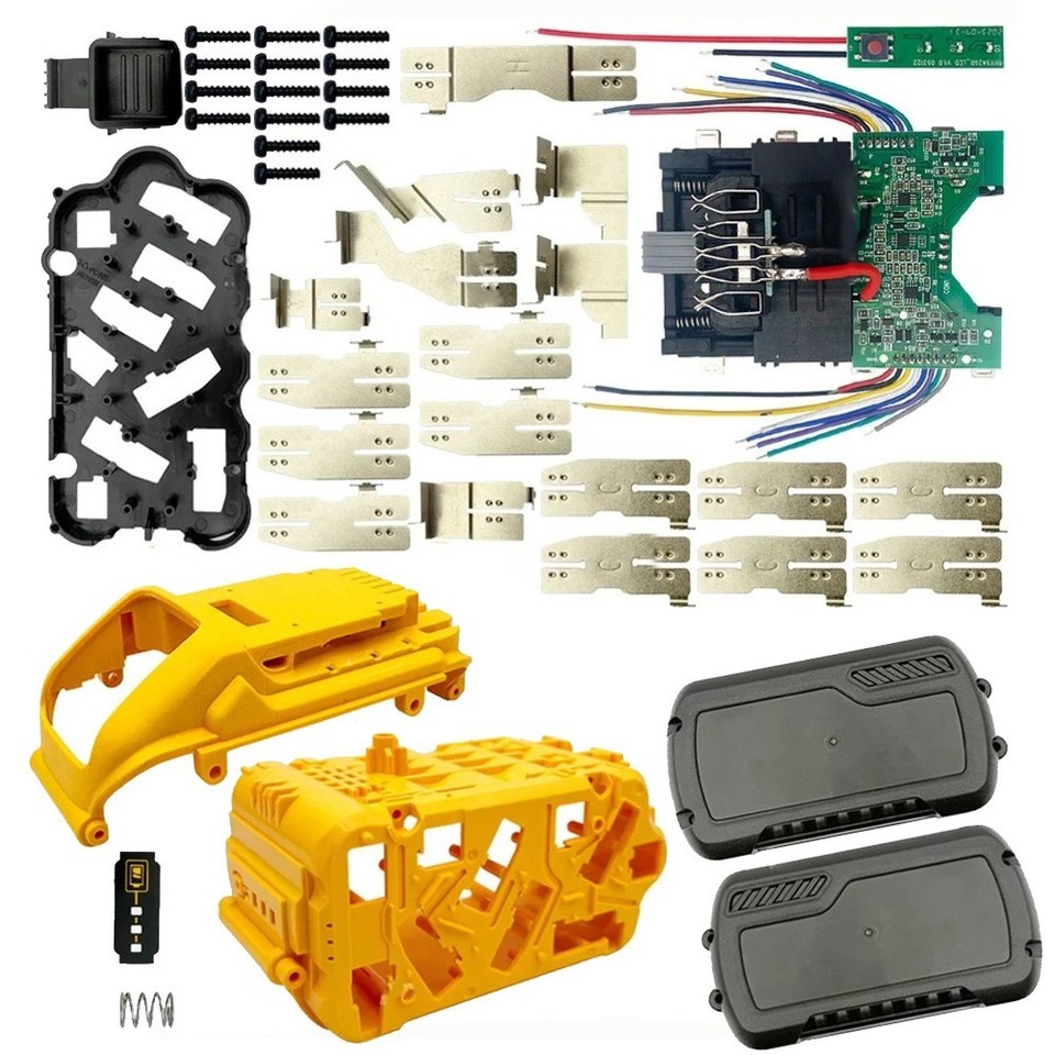 21700 Battery Case Battery Assembly PCB Board Replacement Plastic ...