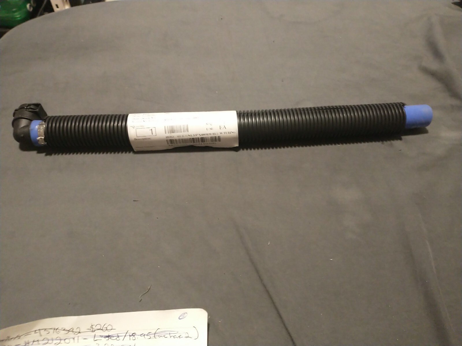 Genuine Paccar Silicone Hose 5/8" X 400MM Blue With Tubing M50-6012 ...