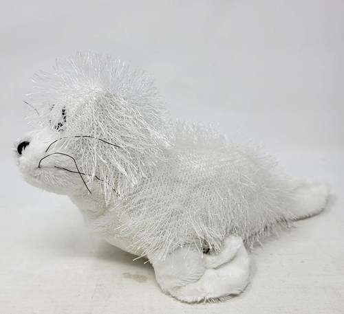 Ganz Webkinz White Seal HM023 Plush No Code No Tags 9" Plush Stuffed ...