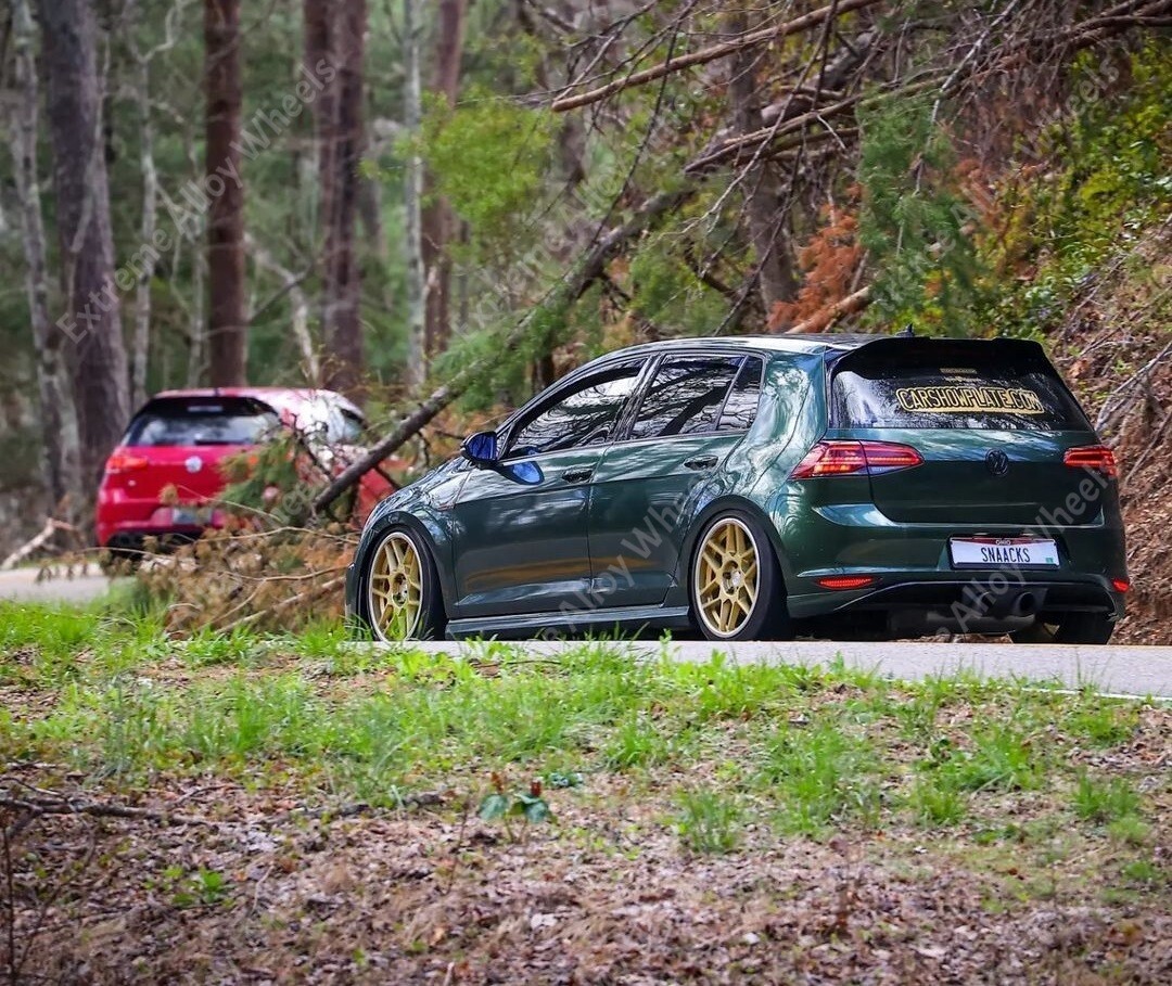 18" Gold 0.09 Alloy Wheels Fits Subaru Impreza Forester Outback Sti ...