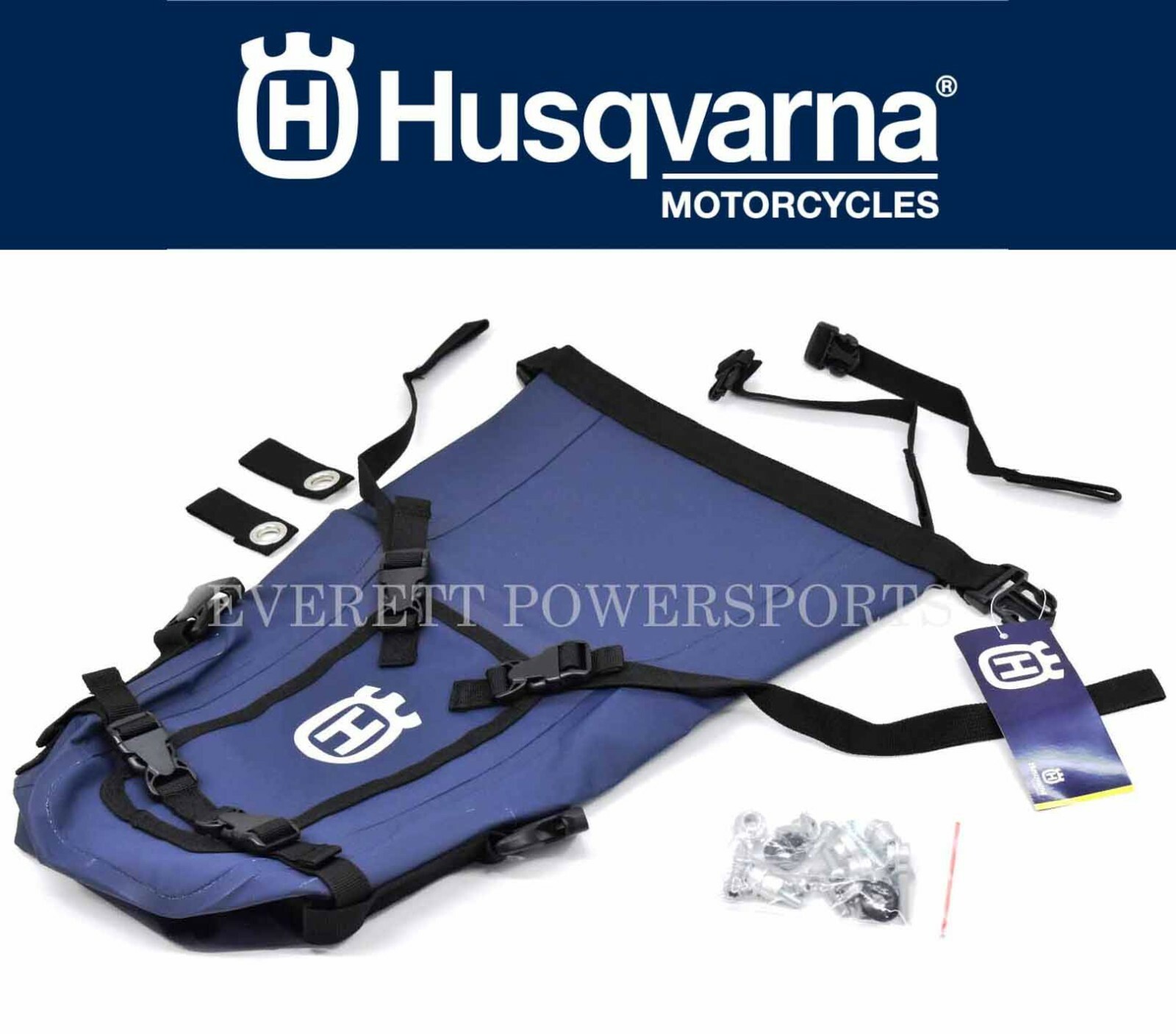 Husqvarna - 27012978100 - Rear Luggage Bag, Blue for sale online | eBay