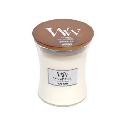 WoodWick Solar Ylang Medium Soy Wax Candle Scented Fragrance Splosh | eBay