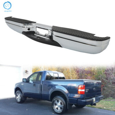 Rear Step Bumper For 1997-2003 04 Ford F-150 97-1999 F-250 Styleside ...