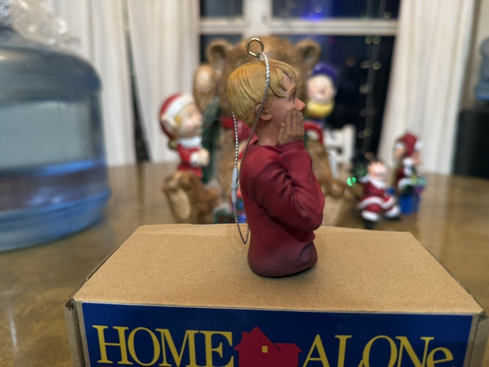 Hand-Painted 3D Resin Printed Home Alone Christmas Ornament Set | eBay