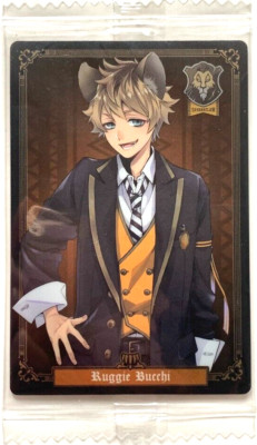 Ruggie Bucchi Disney Twisted Wonderland Plastic card Japanese ...