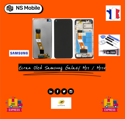 Ecran Oled + Tactile Samsung Galaxy M11 / M115 Qualité Premium | eBay