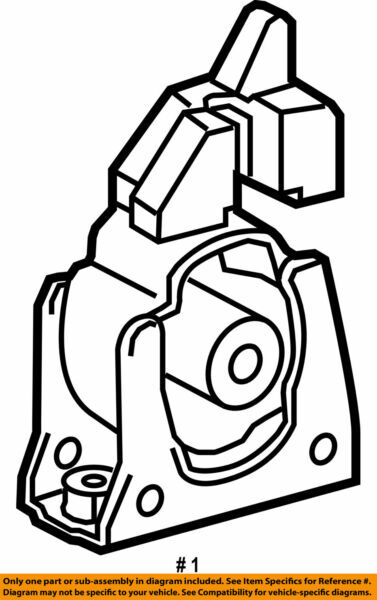 12361-37090 Toyota Insulator, engine mounting, front(for transverse ...