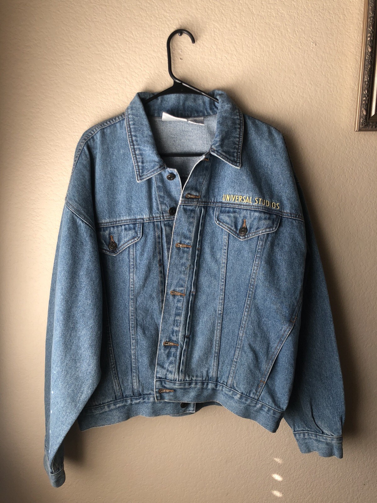 Universal Studios Parks Hollywood Logo Denim Jean Jac… - Gem