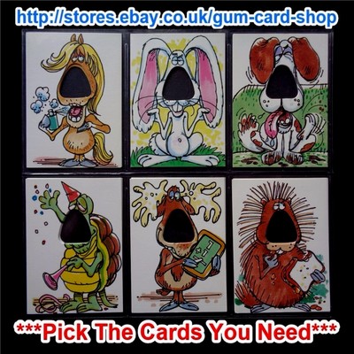 CONTINENTAL CANDY - SNOOTS - NOSIMALS 1989 (G) *PLEASE SELECT CARDS* | eBay