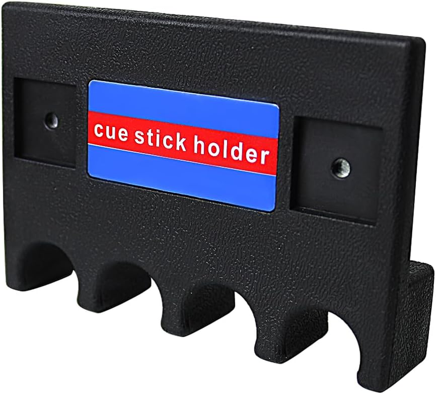 Pool Cue Holder Cue Rest, 4-Cue Portable Weighted Mini Billiard Cue ...