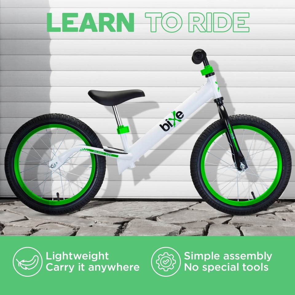 Bixe Balance Bike - 40.6 cm (16") Big Kids' Training Bikes - Kids ...