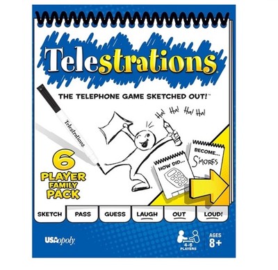Telestrations Drawing Guessing Party Family Board Game | eBay