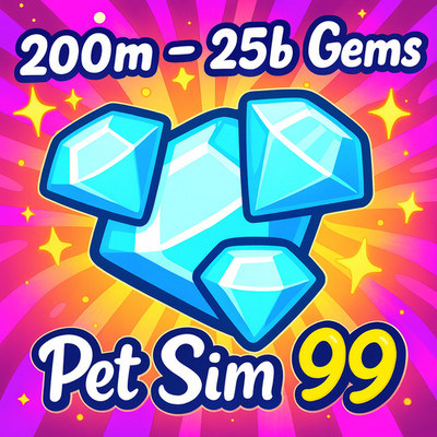 Pet Sim 99 Gems - Pet Simulator 99 PS99 Gems | eBay UK
