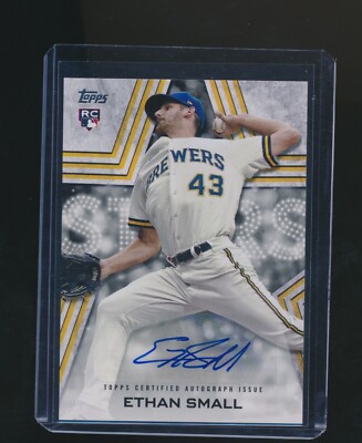 ETHAN SMALL 2023 TOPPS BASEBALL STARS RC AUTO | eBay