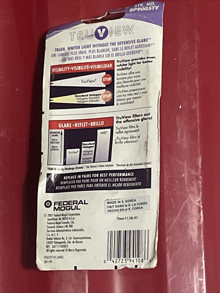 WAGNER TRUView Light Car Halogen Lamp Front Headlight Fog Bulb 12V 9005 ...