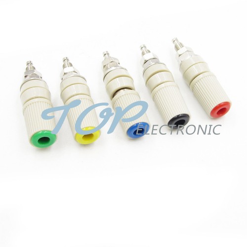 4Pcs M5 Type High Current 4mm Female Banana Jack Socket Test Binding ...