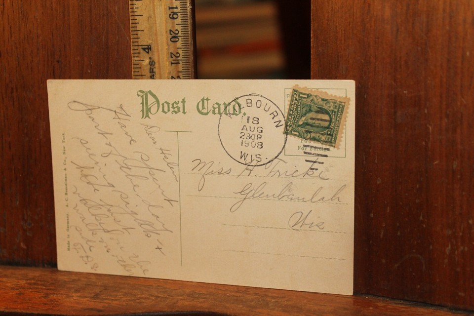 Antique Postcard 1908 Witches Gulch Killbourn City Dells of the ...