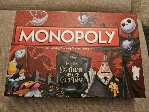 Monopoly The Nightmare Before Christmas Bonus Token Board Game (2015 ...