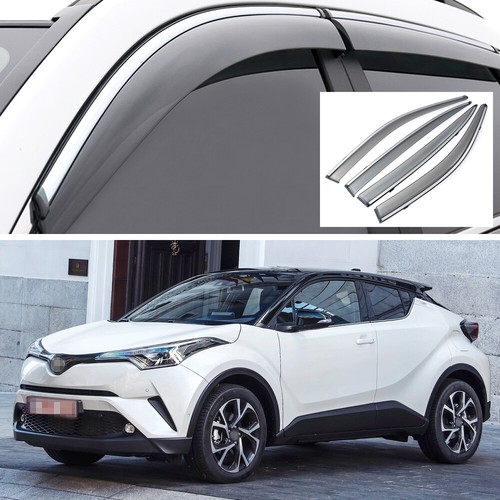 For Toyota C-HR 2018-202 window vent sun visor deflector/rainproof ...
