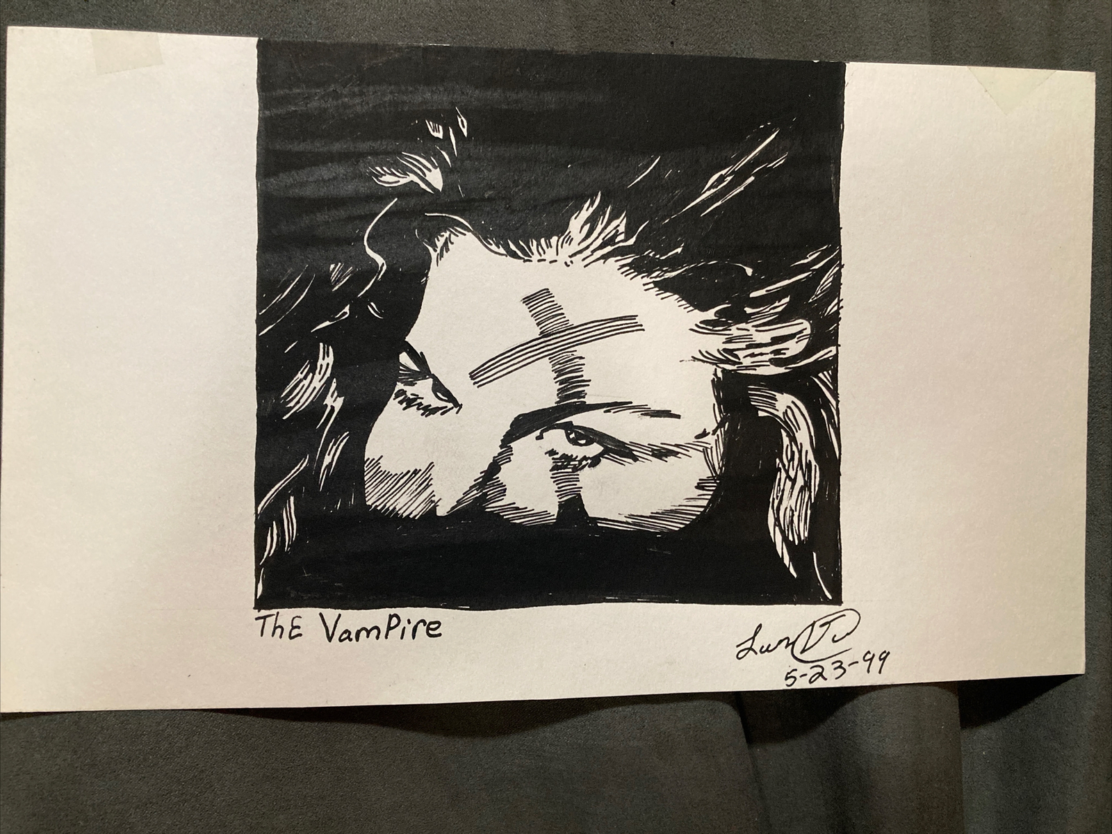 Vampire Ink 6.5x11 Cardstock | eBay