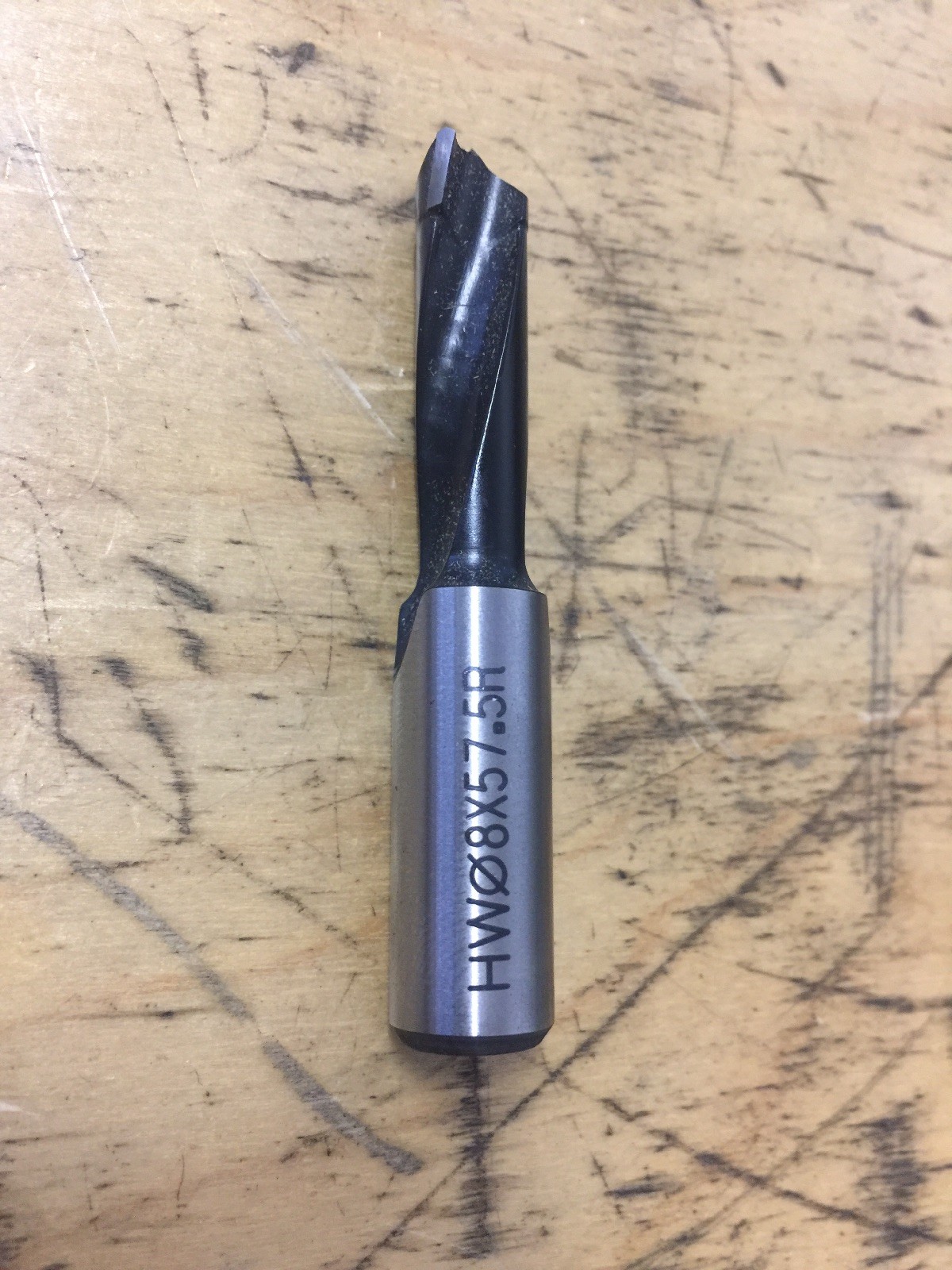 Brad Point Dowel Bit 8mm X 57.5MM OAL X 10mm Shank RH Right Hand | eBay