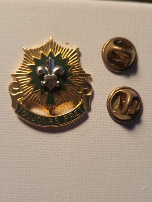 Authentic US Army 2nd Cavalry Regiment Unit Crest Insignia | eBay