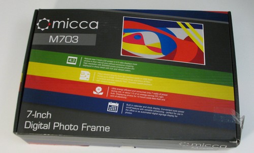 Micca M703 7-Inch 800x600 High Resolution Digital Photo Frame With Auto ...