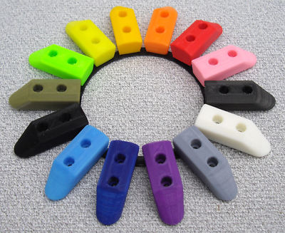Five (5) 3D Printed 1911 Magazine Bumpers (with screws), assorted ...