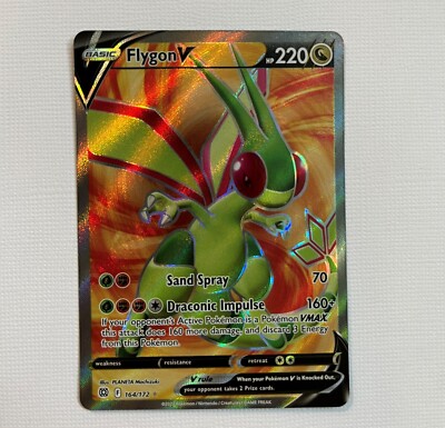 Pokémon Brilliant Stars - Flygon V - Full Art NM+/MINT - 164/172 | eBay