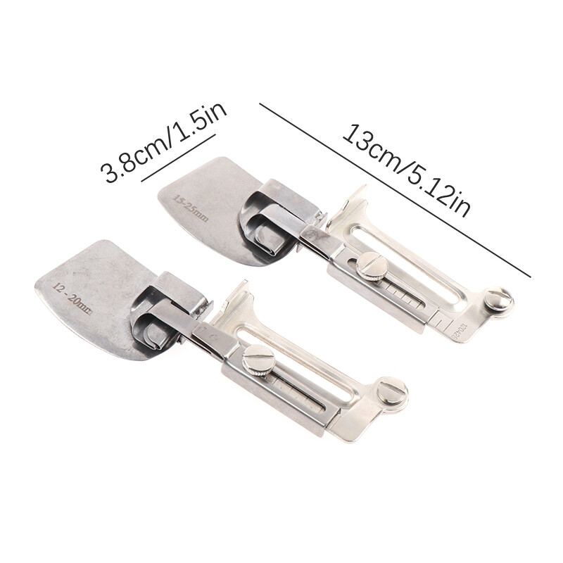 1PC Adjustable Hemming Roller Crimping Folder Binder Presser Foot For ...